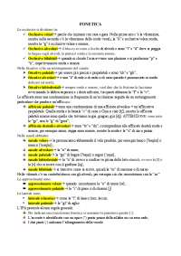 Alfabeto IPA italiano | Schemi e mappe concettuali di Linguistica Generale | Docsity