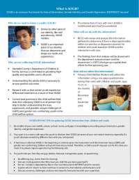 What is SOGIE? | Exercises Psychology of Sex | Docsity