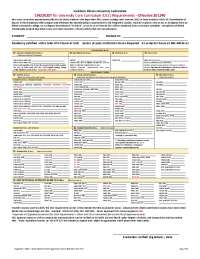 CHECKLIST for University Core Curriculum (UCC ... | Lecture notes ...