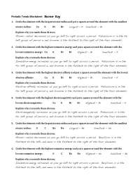Periodic Trends Worksheet Answer Key | Schemes and Mind Maps Chemistry ...