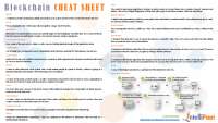 Blockchain CHEAT SHEET | Lecture notes Data Mining - Docsity