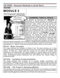 Research Methods in Social Work | Lecture notes Social Work - Docsity