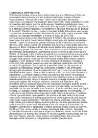 Biografia Nathaniel Hawthorne | Appunti di Letteratura Angloamericana ...