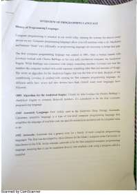 Introduction to Programming Languages | Study Guides, Projects ...