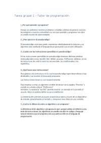 Semana 01 preguntas de la clase | Ejercicios de Programación Java - Docsity