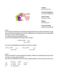 Prepa en linea sep actividad integradora | Exámenes selectividad de Matemáticas | Docsity