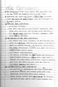 Die Germanen und das Mittelalter | Appunti di Tedesco | Docsity