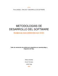 Evidencia GA3-220501093-AA1-EV01 | Ejercicios de Programación C | Docsity