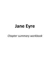 Jane Eyre | Summaries English Literature | Docsity