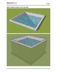 Liquid Containing Rectangular Concrete Tank Design | Slides Design ...