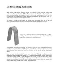 Understanding Bend Tests | Lecture notes Metallurgical Engineering ...