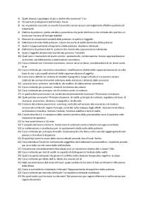 Possibili domande primo modulo esame | Schemi e mappe concettuali di Psicologia Dinamica - Docsity