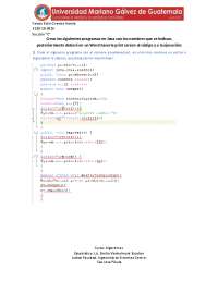 ALGORITMOS SEGUNDO BIMESTRES AÑO 2022 | Ejercicios de Algoritmos Avanzados | Docsity