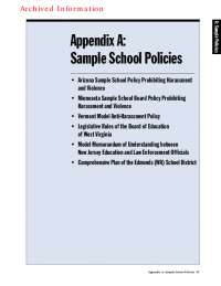 Appendix A: Sample School Policies | Slides Human Rights | Docsity
