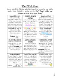 Squiggly letters. | Slides English Language | Docsity