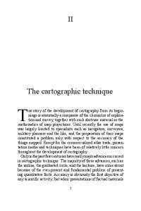 The cartographic technique | Study Guides, Projects, Research Design | Docsity