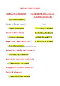 Schema sulla valutazione (Docimologia) | Schemi e mappe concettuali di ...