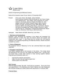 School of Engineering and Materials Science | Lecture notes Engineering ...