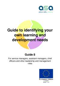 Guide to identifying your own learning and development needs | Lecture ...