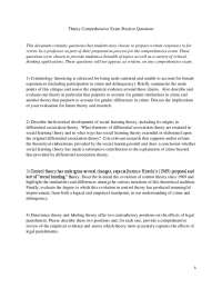 Theory Comprehensive Exam Practice Questions | Study notes Criminology ...