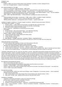 INGLESE ( programma integrale 4/5 superiore , maturità ) | Appunti di Inglese | Docsity