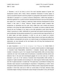 APPLIED ECONOMICS SUB - PERFORMANCE TASK 2022 | Assignments Economics - Docsity