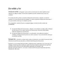 Programacion java do - while y for | Resúmenes de Programación Java | Docsity