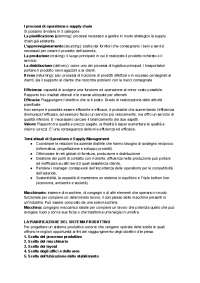 Schema Operations Management | Appunti di Gestione Delle Operations ...