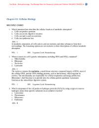 Test Bank - Pathophysiology: The Biologic Basis for Disease in Adults ...