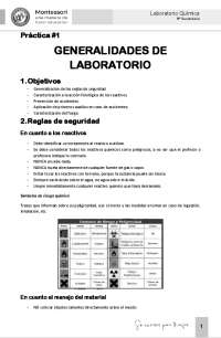 Materiales de laboratorio | Exámenes selectividad de Química - Docsity