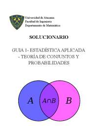 SOLUCIONARIO ESTADISTICA APLICADA (GUIA 1) - TEORIA DE CONJUNTOS Y ...