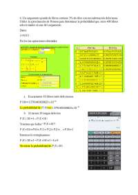 Ejercicios desarrollados de estadística | Ejercicios de Estadística | Docsity