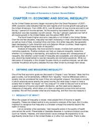 CHAPTER 11: ECONOMIC AND SOCIAL INEQUALITY | Slides Economics | Docsity
