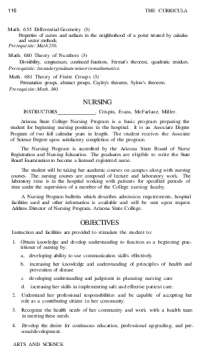 NURSING OBJECTIVES | Study notes Nursing | Docsity