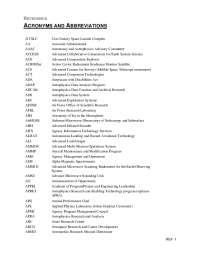 ACRONYMS AND ABBREVIATIONS | Study Guides, Projects, Research ...