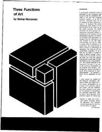 Three Functions of Art | Study notes Art | Docsity