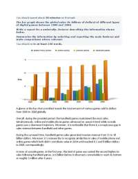 Ielts task 1_ bar chart | Exercises English Language | Docsity