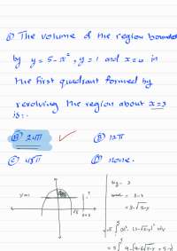 Exam paper and tutorial of calculus | Exams Calculus | Docsity