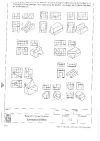 SOLUCIO DOSSIER PERSPECTIVA ISOMETRICA | Ejercicios de Dibujo técnico | Docsity