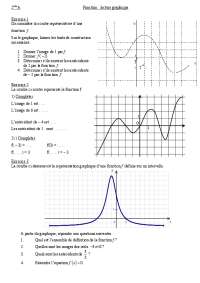 Maths seconde générale | Exercices Mathématiques | Docsity