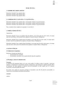 Ketazolam Adamed 15 mg cápsulas duras | Apuntes de Física | Docsity