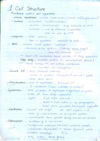 Basics of Biology (all in one for revision) | Study notes Biology | Docsity