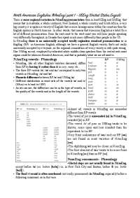 English variations - United States | Appunti di Lingua Inglese | Docsity