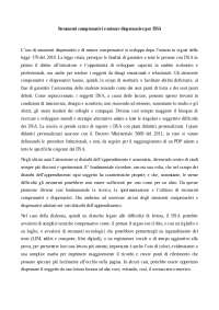 Metodi compensativi dsa | Dispense di Metodologia della ricerca | Docsity