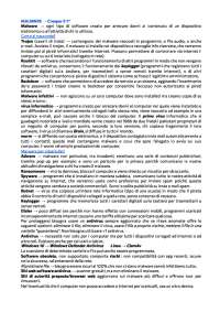 IT SECURITY - schema sintetico | Schemi e mappe concettuali di ...