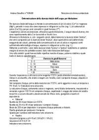 Relazione di laboratorio sulla durezza | Guide, Progetti e Ricerche di ...