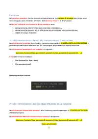 Le funzioni e come funzionano | Appunti di Informatica | Docsity