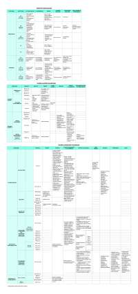 FARMACOLOGIA - AGONISTI E ANTAGONISTI COLINERGICI (tabella completa e ...