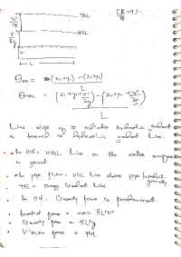 Open Channel Flow Short Notes | Study notes Fluid Mechanics | Docsity