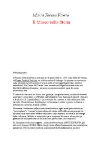 Maria Teresa Fiorio - Il Museo nella Storia | Sintesi del corso di ...